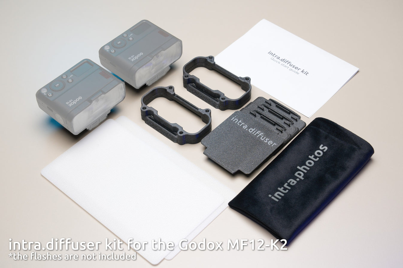 intra.diffuser kit - Flash diffuser – intra.photos